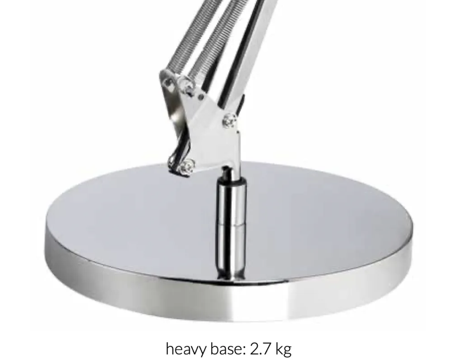 Chrome Desk lamp 8 watt