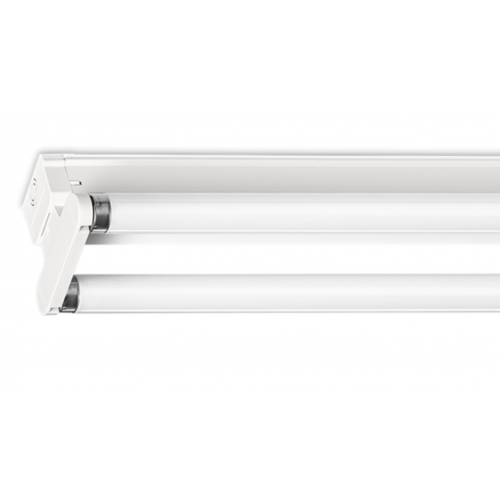 Mounting bar with 2x20 watt LED tubes