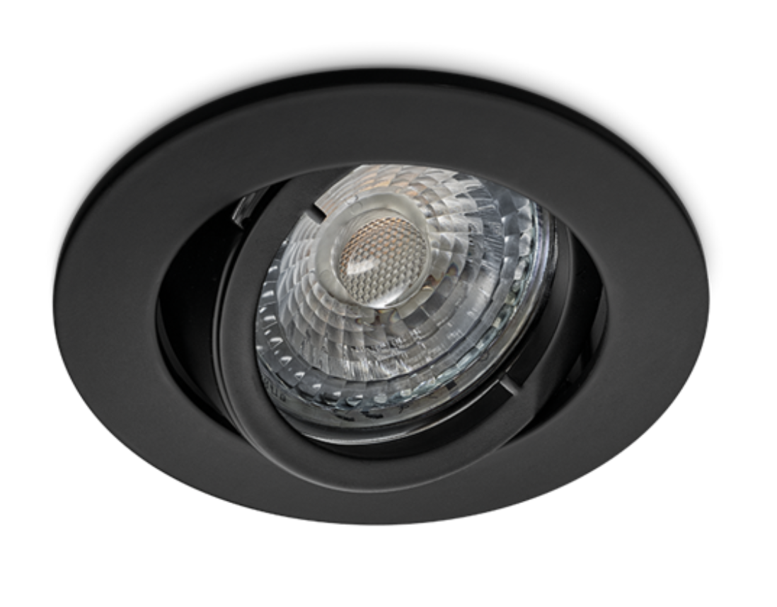 Black recessed Lighting Kit + LED